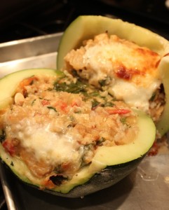 [Recipe] Vegetarian Stuffed 8-Ball Zucchini - Jai La Vie
